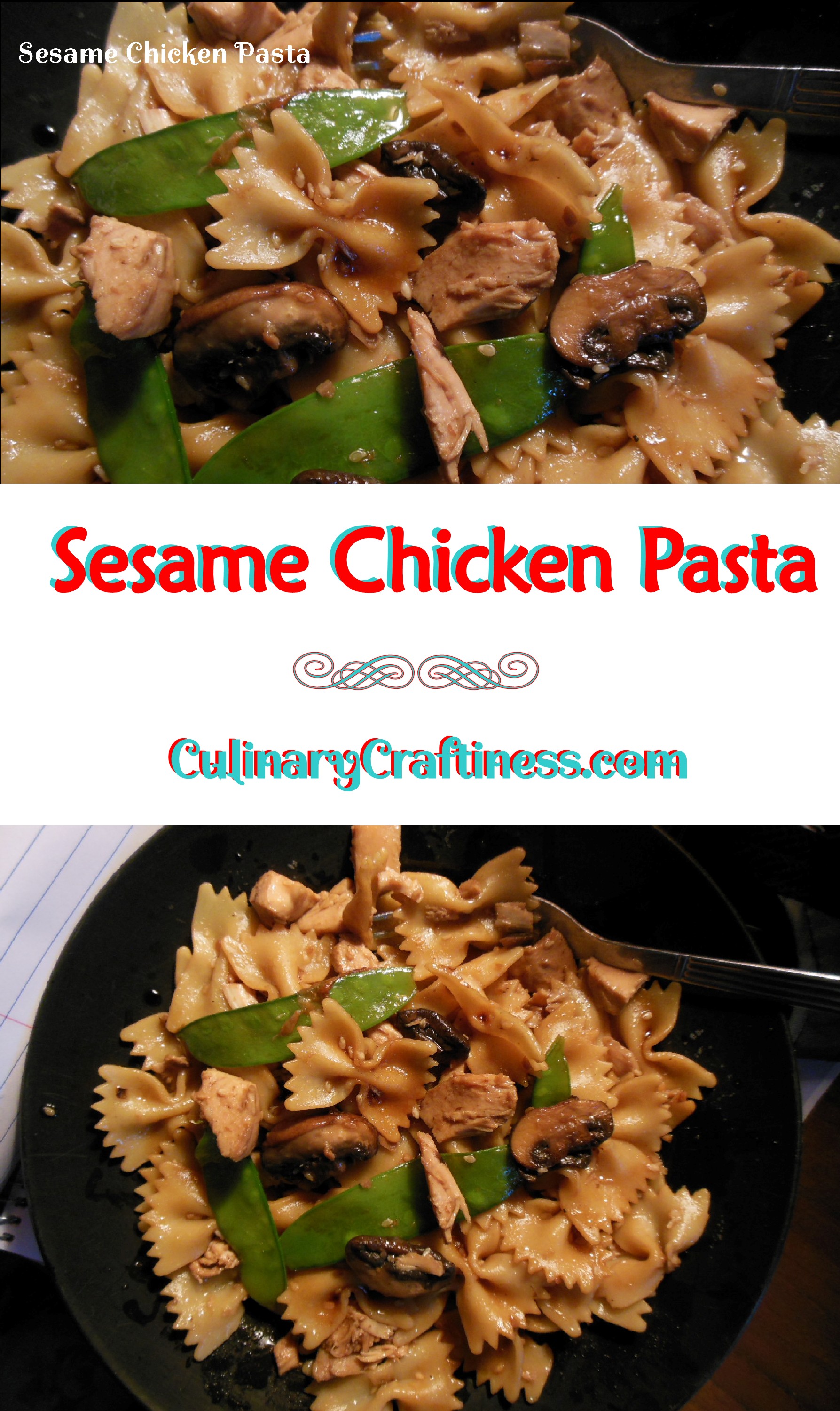 Sesame Chicken Pasta – Culinary Craftiness